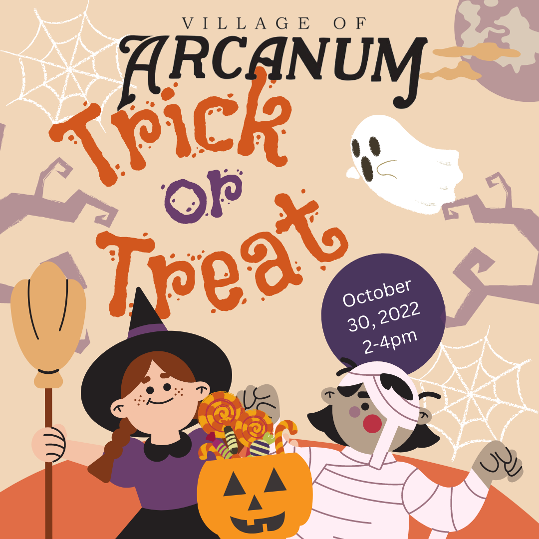 TRICK OR TREAT - Village of Arcanum TRICK OR TREAT - Village of Arcanum