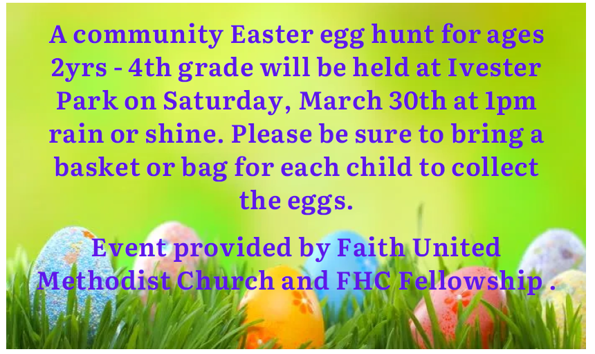 Community Easter Egg Hunt - Village of Arcanum